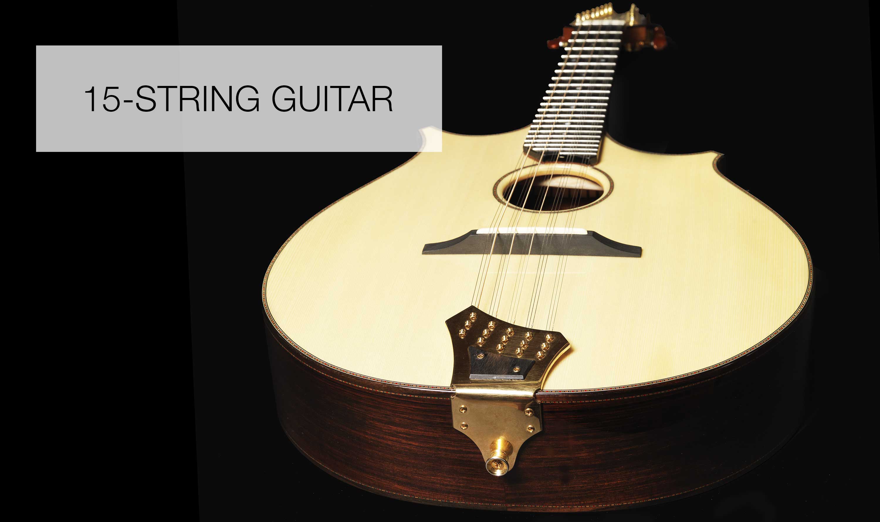 Custom Guitars | 15-string Guitar | Fylde Guitars