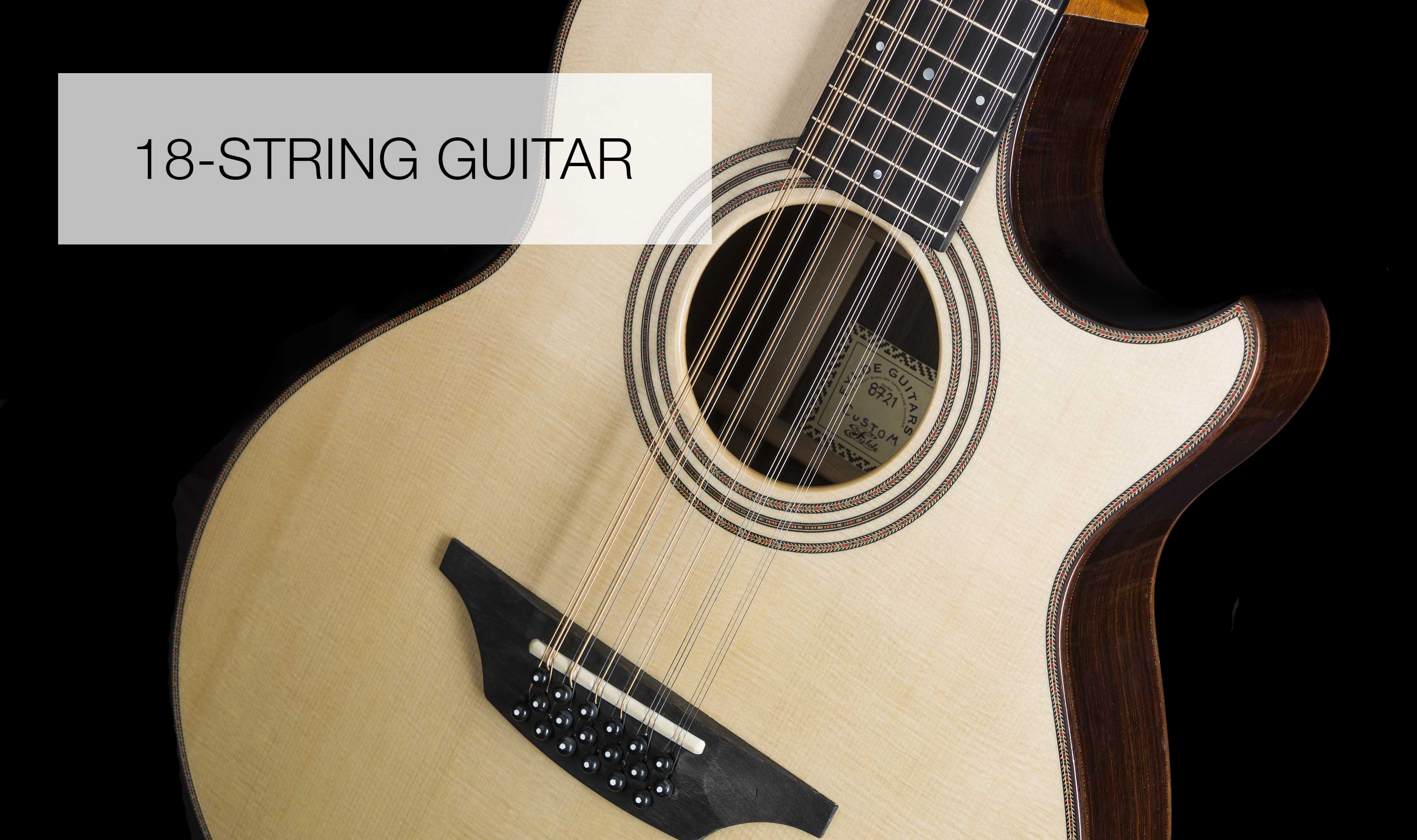 Custom Guitars | 18 String Guitar | Fylde Guitars