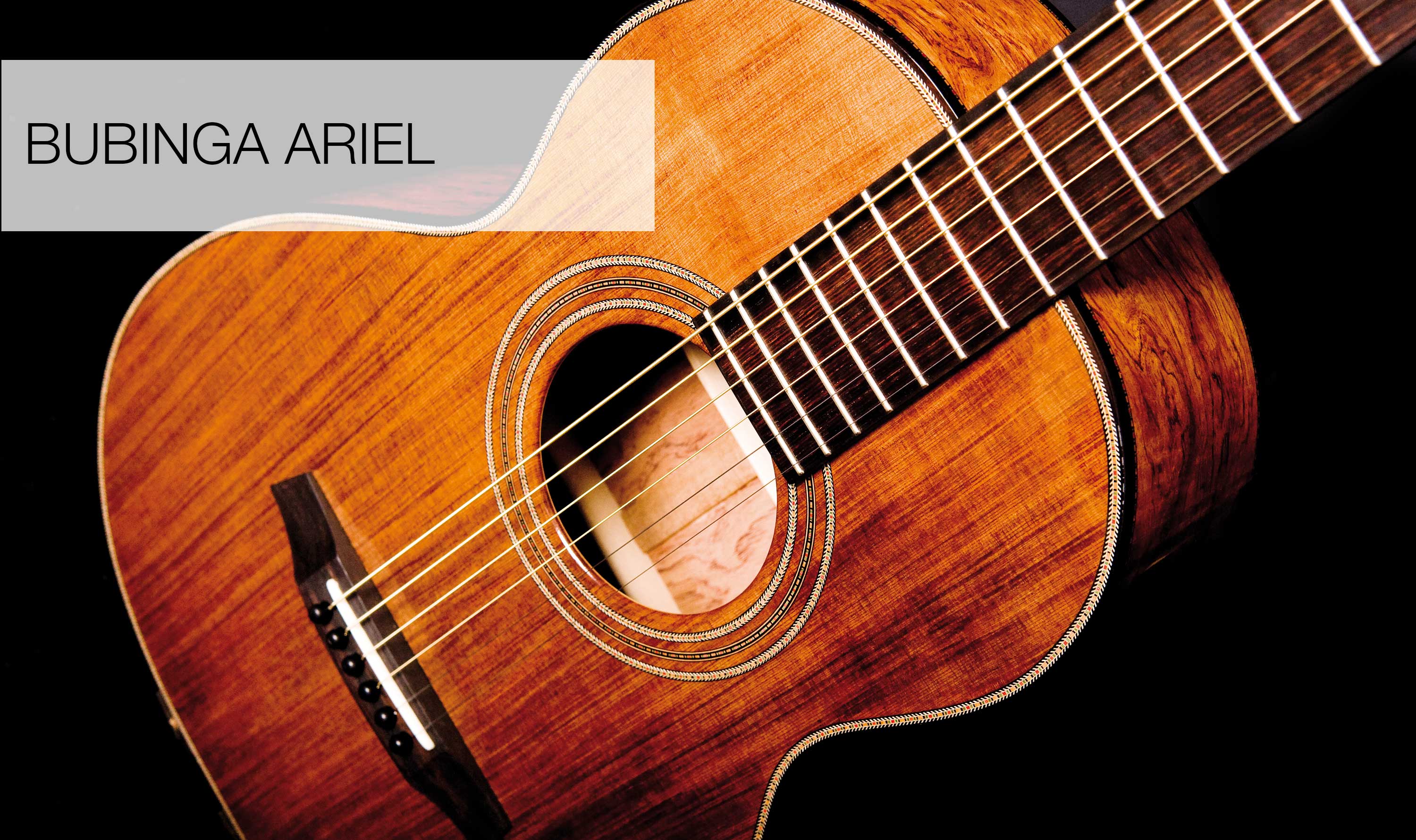 Custom Guitars | Figured Bubinga and Sequoia Ariel | Fylde Guitars