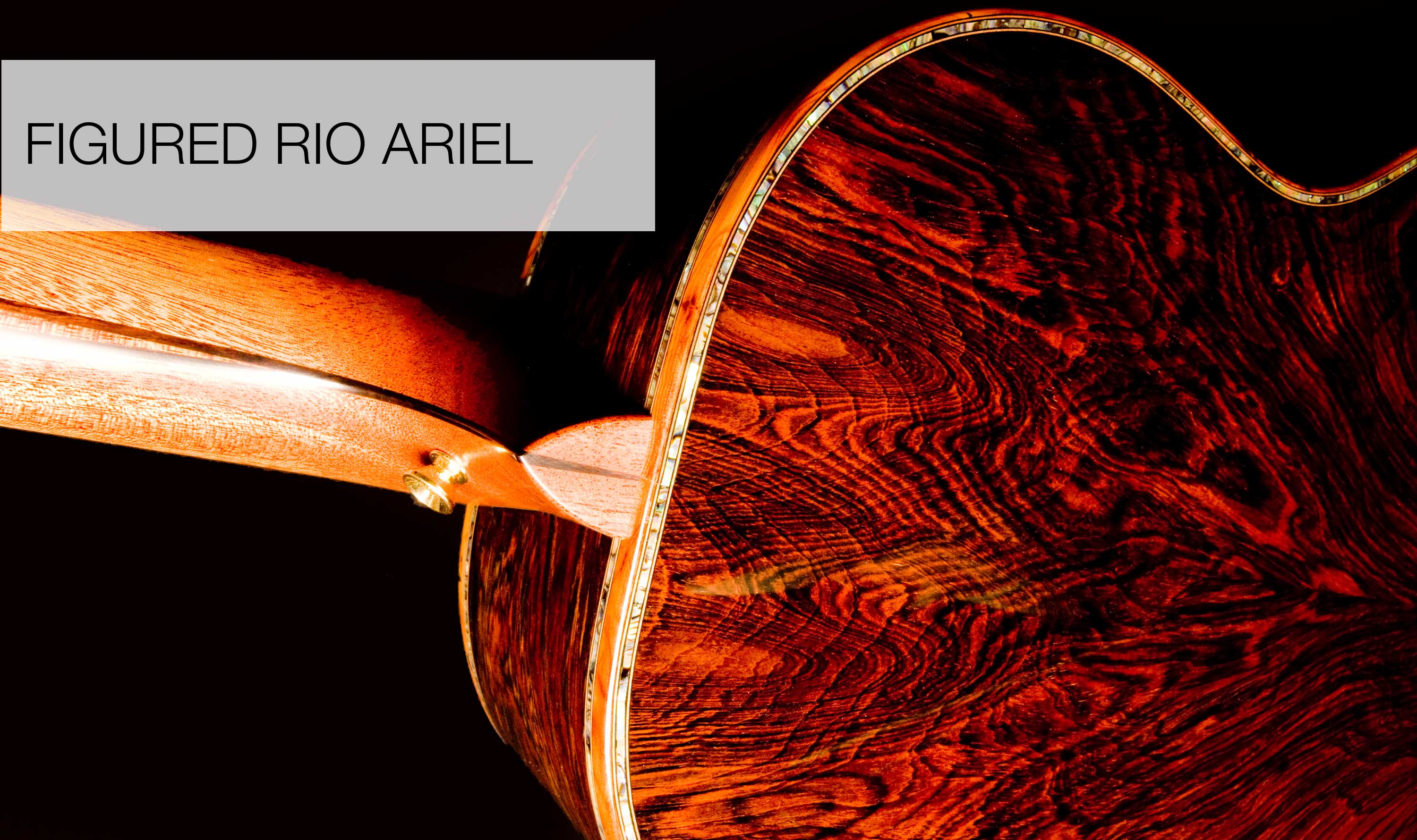 Custom Guitars | Figured Rio Ariel | Fylde Guitars